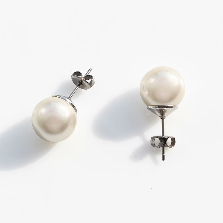 ガラスパールピアス| アビステ/ABISTE公式通販 | アクセサリー・時計ブランド